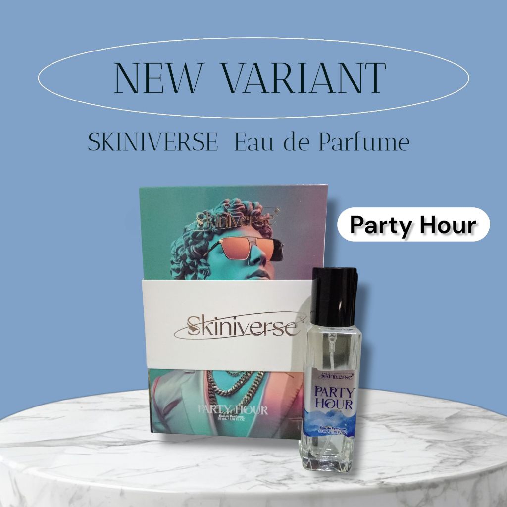 Jual SKINIVERSE Eau De Parfum X iicha priscillia Varian Party Hour 35ml ...