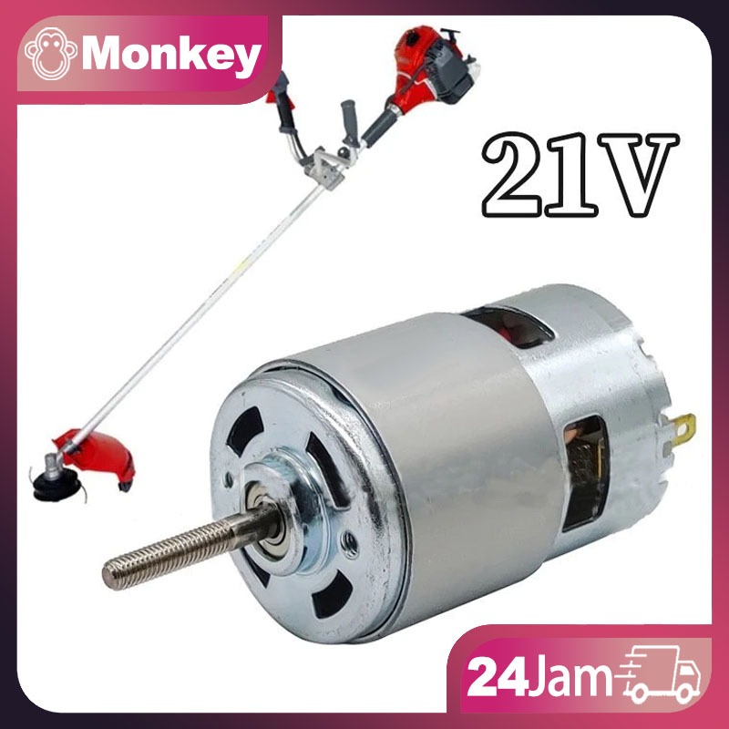 Jual Dinamo DC Motor RS-755 755 12V 21V Mesin Potong Rumput Lawn Mower ...