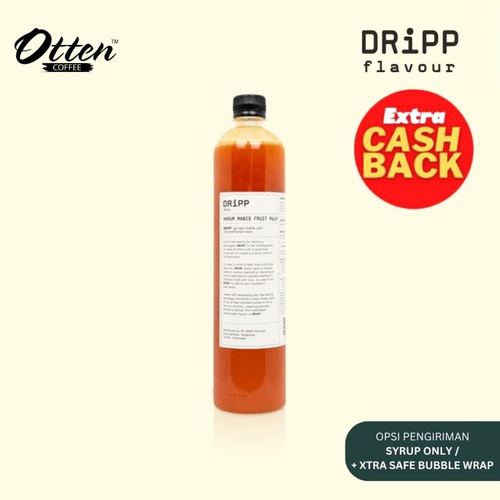 Jual DRiPP Harum Manis Fruit Pulp Syrup 760 ML - Sirup Minuman Rasa ...