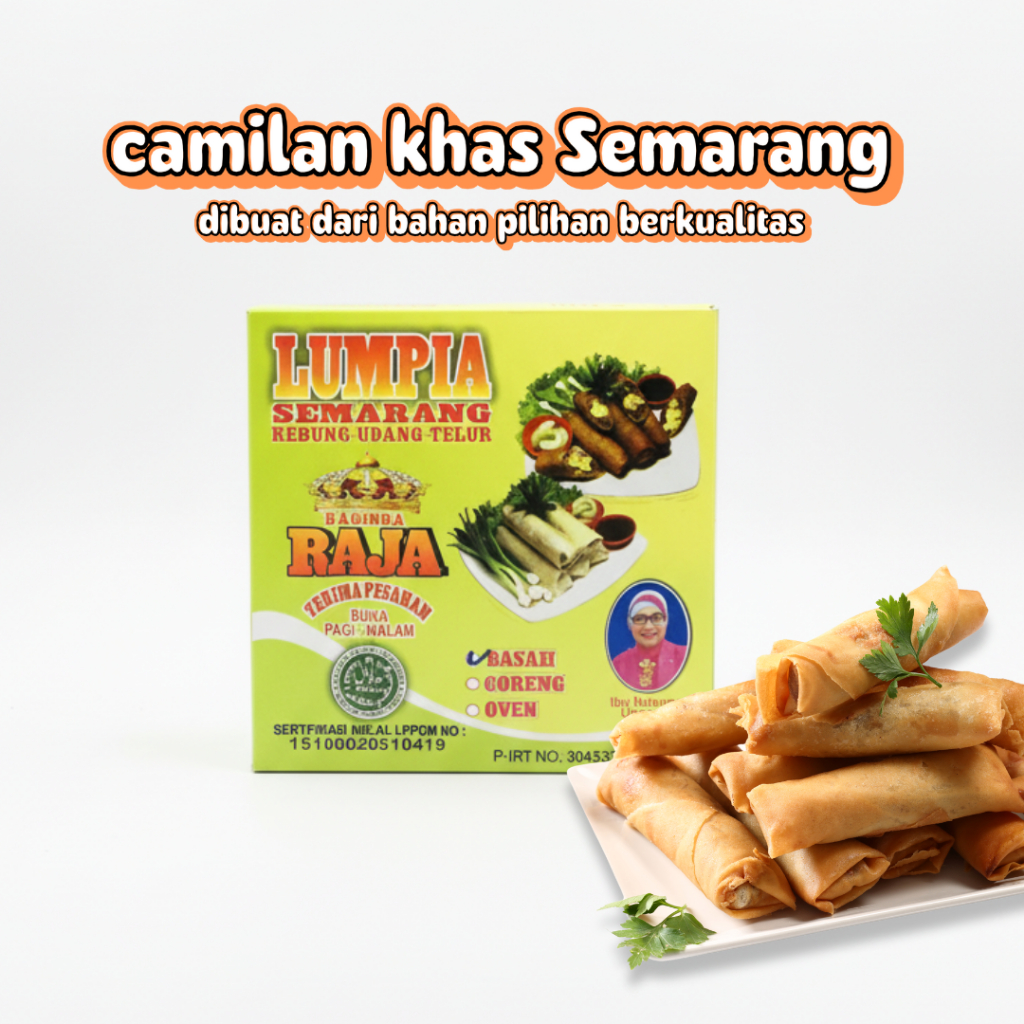 Jual Lumpia Basah Semarang Baginda Raja Lumpia Makanan Khas Semarang ...