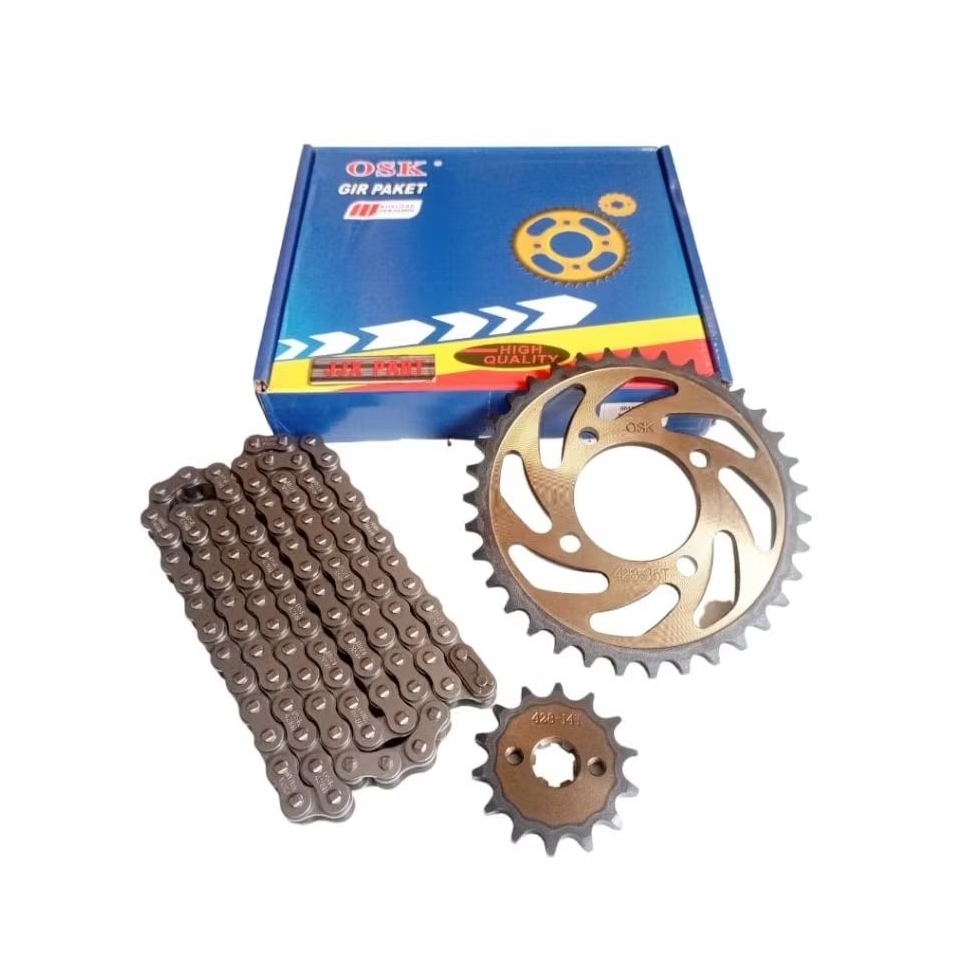 Jual OSK GEAR GIR SET PAKET SMASH LAMA OLD SHOGUN 125 R 428 100 35T 14T | Shopee Indonesia