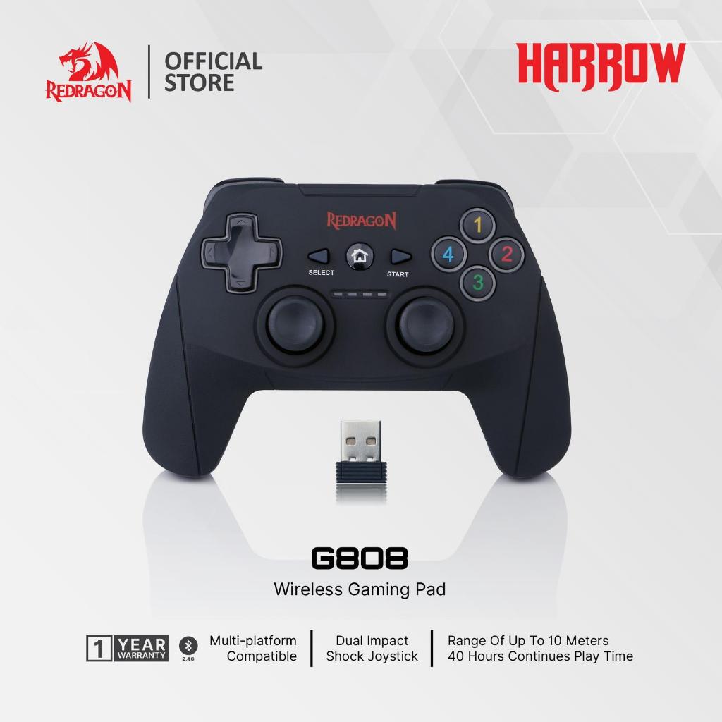 Jual Redragon HARROW G808 Multi-Platform Compatible Wireless Game pad ...