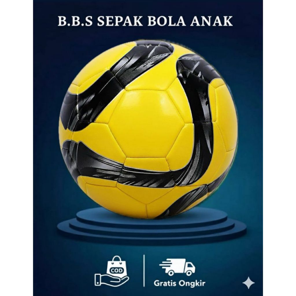 Jual B.B.S/kualitas tinggi Bola Sepak ANAK Size 5 / Bola Futsal / Bola ...