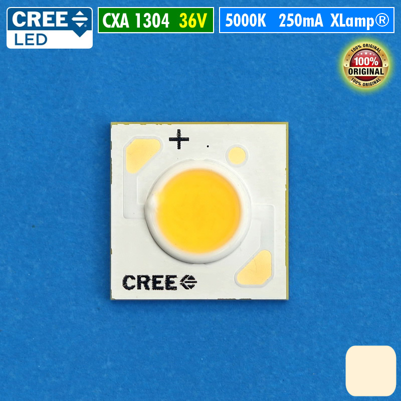 Jual Original Cree COB 11W CXA 1304 5000K 36V DayLight 250mA LED 1304N ...