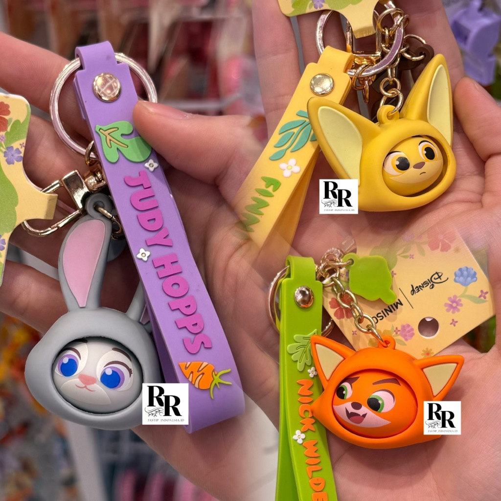 Jual Miniso x Zootopia - Ganci / Keychain / Pendant / Disney Zootopia ...