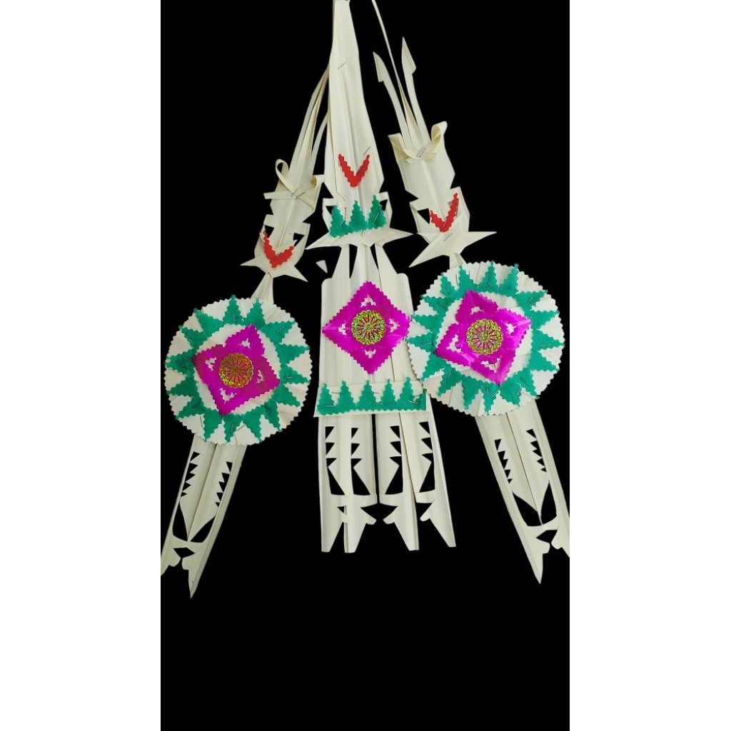 Jual set tamiang/tamyang/gantung-gantung/cenige/jejaitan Bali/jaitan ...