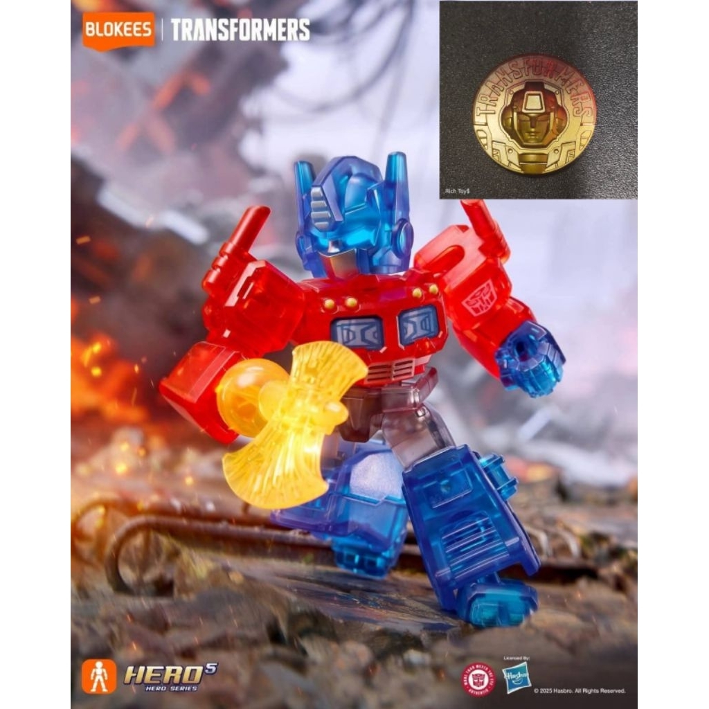 Jual BRILLIANT OPTIMUS PRIME + COIN JETFIRE-BLOKEES TRANSFORMERS ...