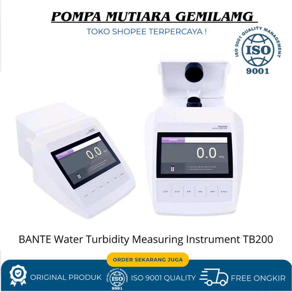 Jual New BANTE Water Turbidity Measuring Instrument TB200 / TB-200 ...