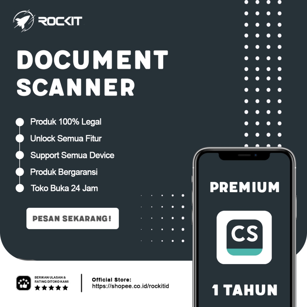 Jual Document Scanner Premium - Aplikasi Untuk Scan Dokumen Menjadi PDF ...
