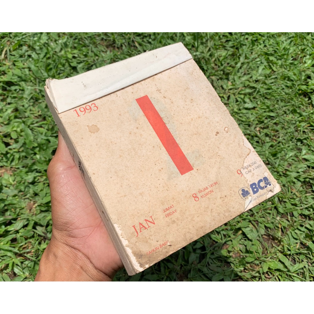 Jual kalender harian tahun 1993 (lawas-jadul) | Shopee Indonesia