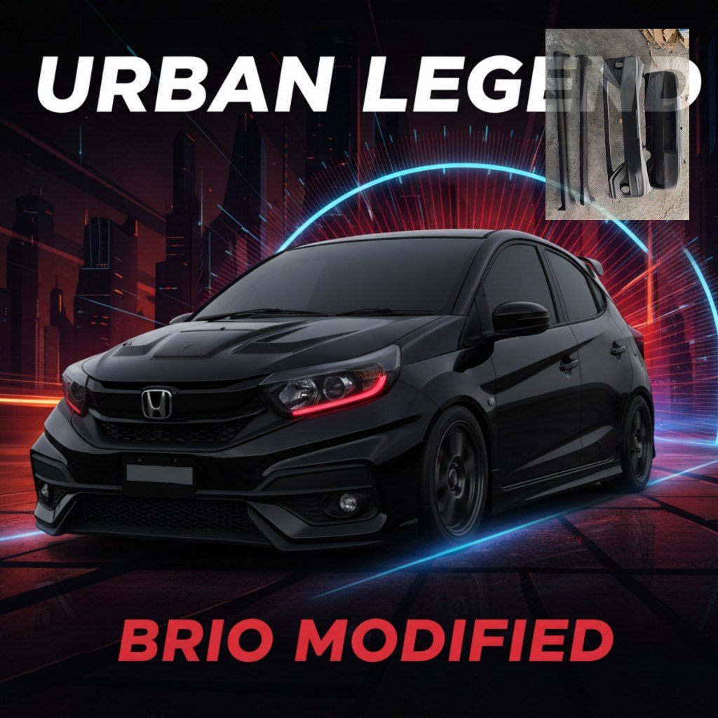 Jual Bodykit Brio New Gk5 Body Kit Custom Bemper Upgrade Body Kit Brio ...