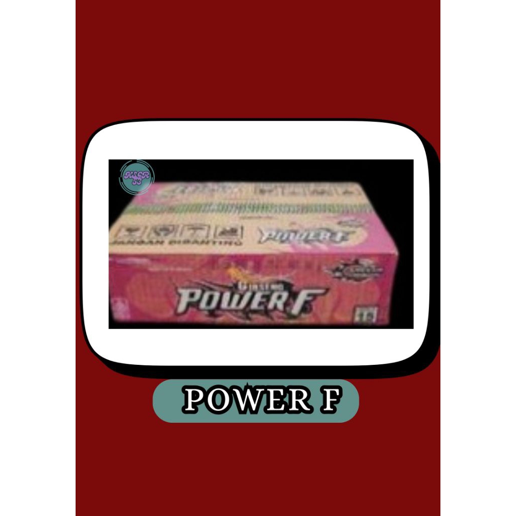 Jual POWER F Minuman Energi Drink Cup Anggur Mix Fruit 1 Dus isi 24 Pcs ...