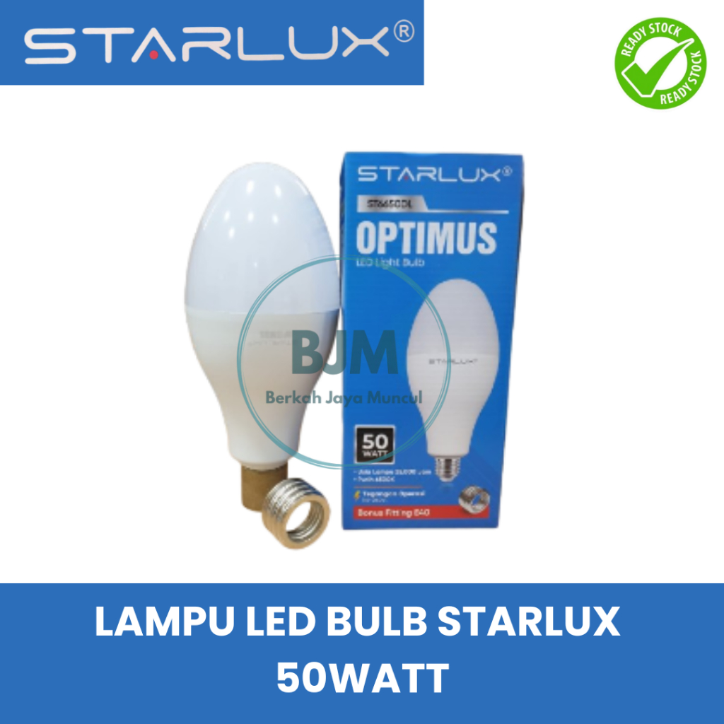 Jual STARLUX LAMPU LED BULB OPTIMUS 50 WATT ST5560DL | Shopee Indonesia