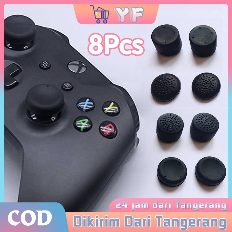 Jual PS4 PS5 XBOX Cap Controller Stick Stik Analog Thumb Grip 1Set 8Pcs ...