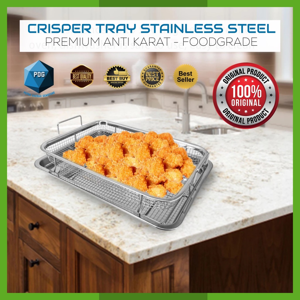 Jual COOPER CRISPER TRAY OVEN STAINLESS STEEL Tempat Saringan Tiris ...