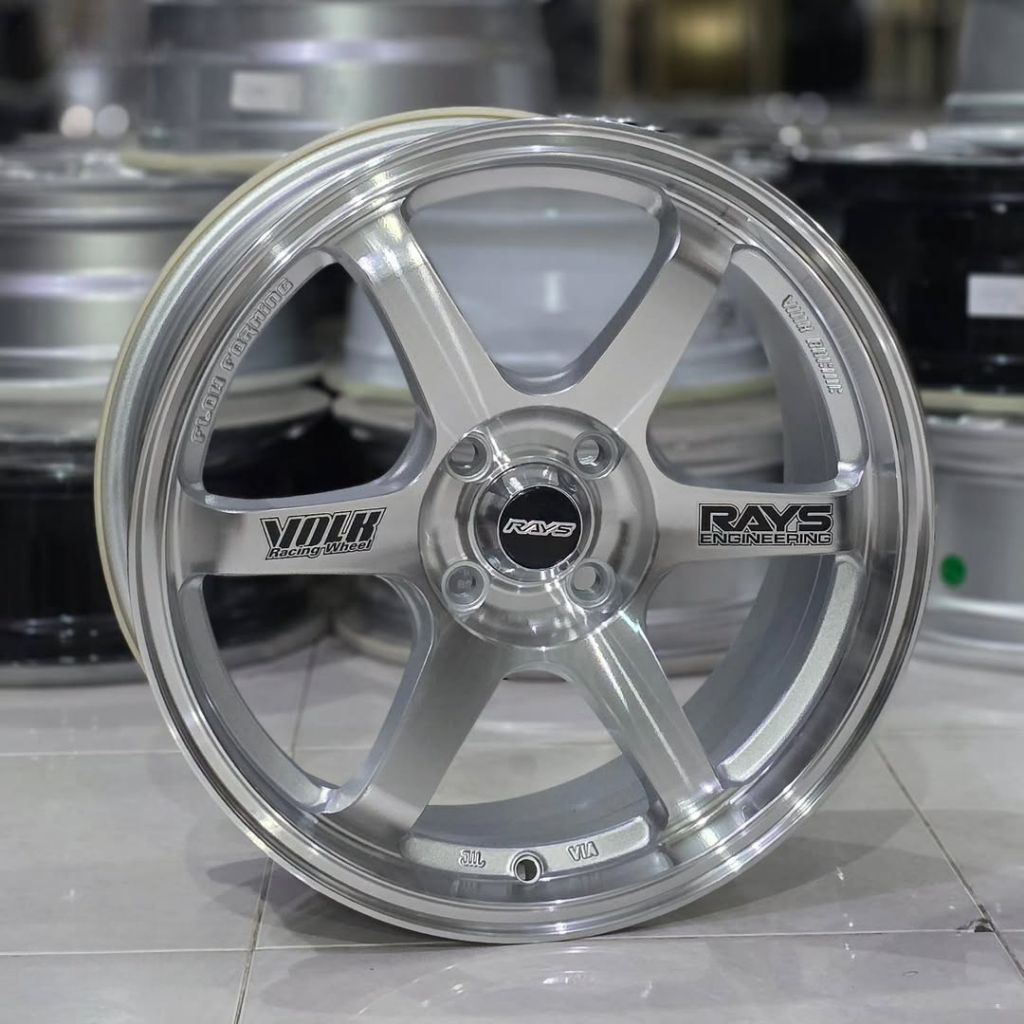 Jual velg mobil te37 r16 lebar 7 pcd 4x100 velg mobil r16 cocok untuk ...