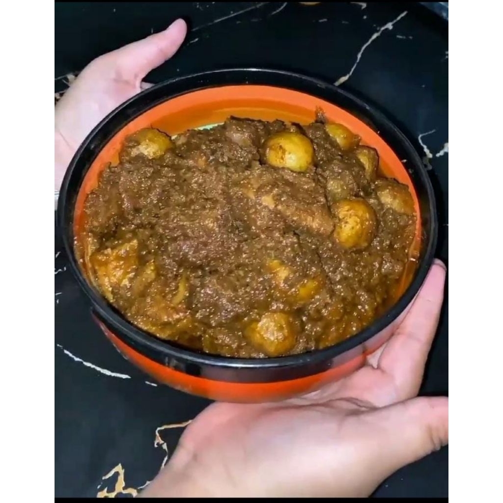 Jual Rendang Daging | Kedai Opah | Berat 1/2 kg | Shopee Indonesia