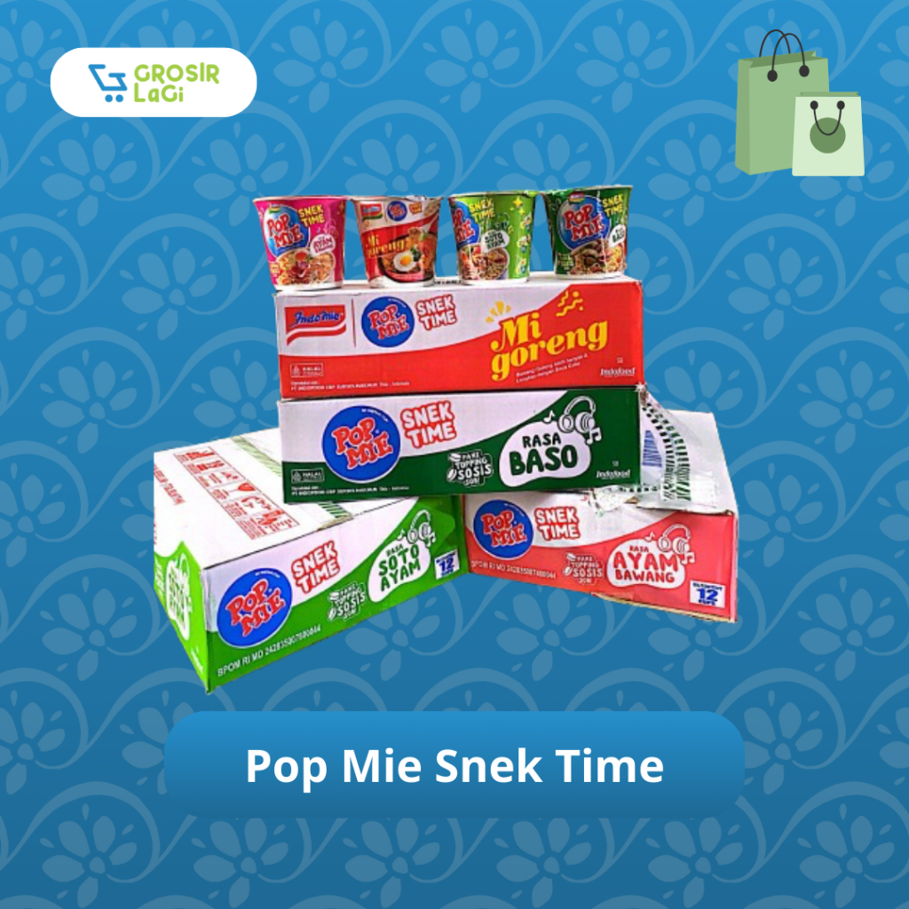 Jual 1 DUS ISI 12 PCS / POP MIE MINI SNEK | Shopee Indonesia
