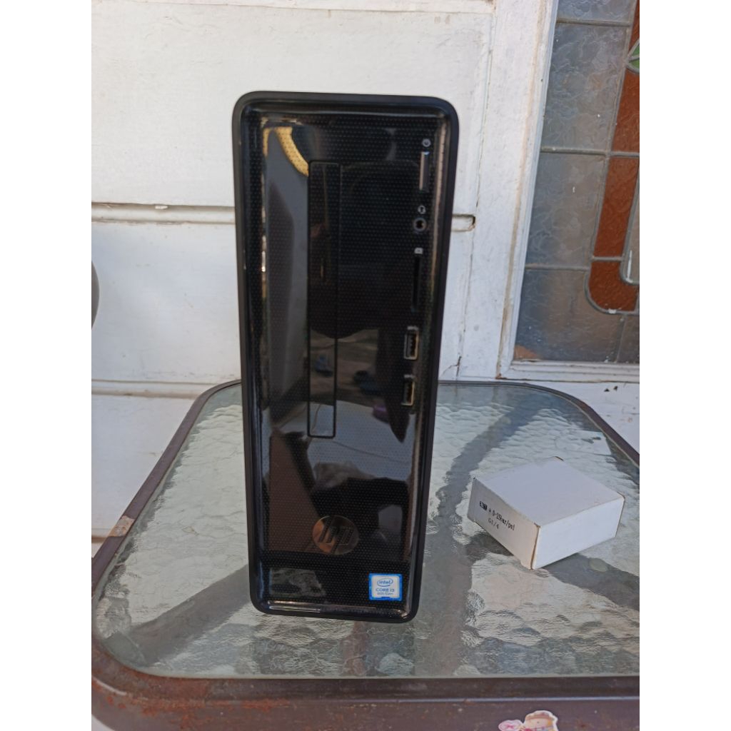 Jual Pc Komputer HP Slim 290 Core i3 8100 | Shopee Indonesia