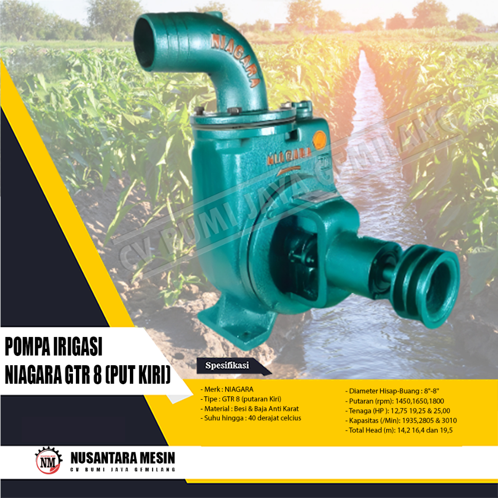 Jual POMPA AIR IRIGASI NIAGARA GTR 8L (Putaran Kiri) | Shopee Indonesia
