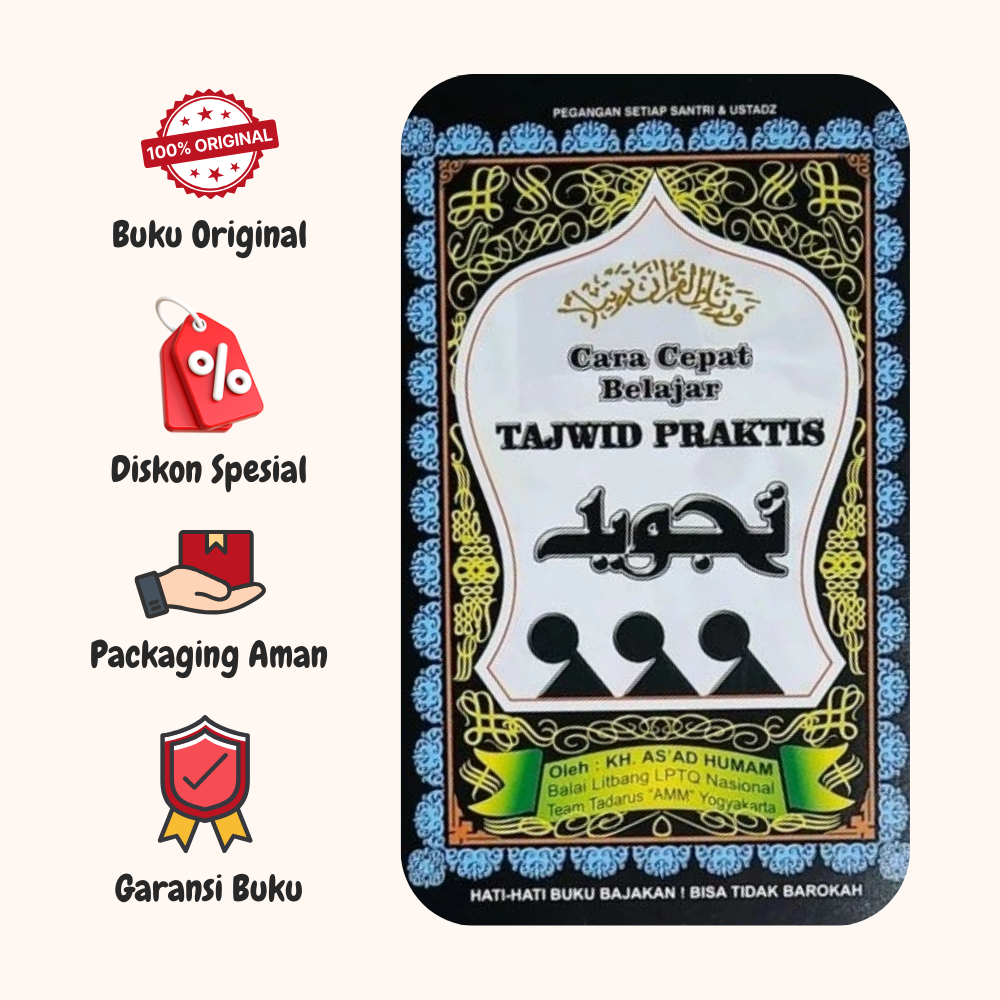 Jual Buku Cara Cepat Belajar Tajwid Praktis - Kh Asad Humam - TEAM AMM ...