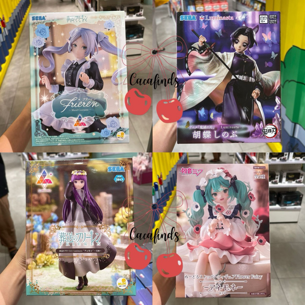 Jual OHSOME x Sega‼️Figure Anime Japan Hatsune Miku & Frieren Beyond ...