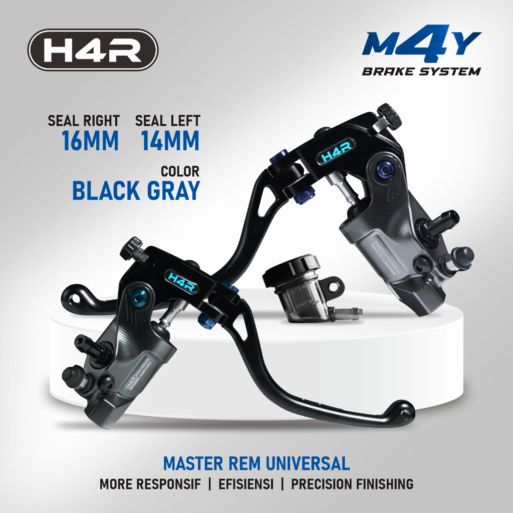 Jual Master Rem H4R M4Y Kanan Kiri Universal CNC 16mm – Handle Rem ...