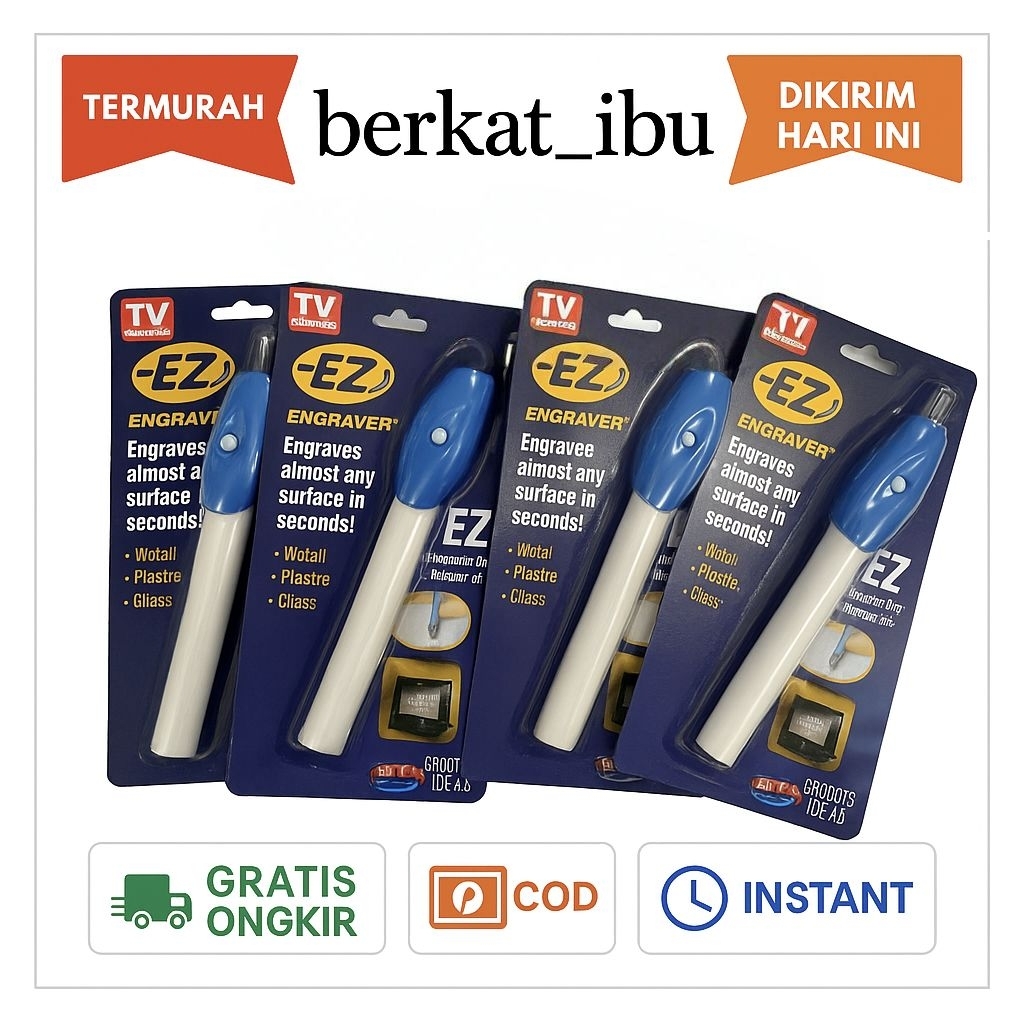 Jual Pena Ukir Elektrik EZ Engraver – Alat Ukir Serbaguna untuk Logam ...