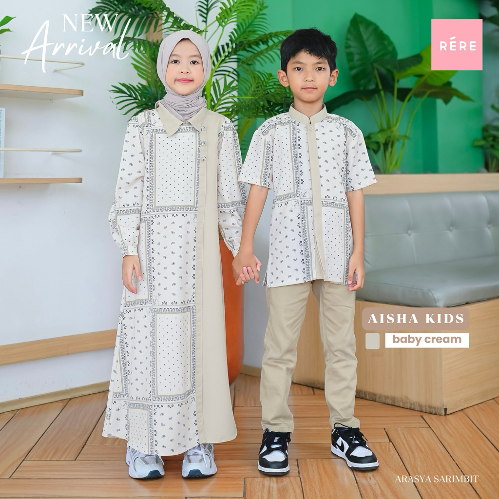 Jual Rereyshop — Aisha Dress Kids (DRESS KIDS ONLY) - Setelan Gamis ...
