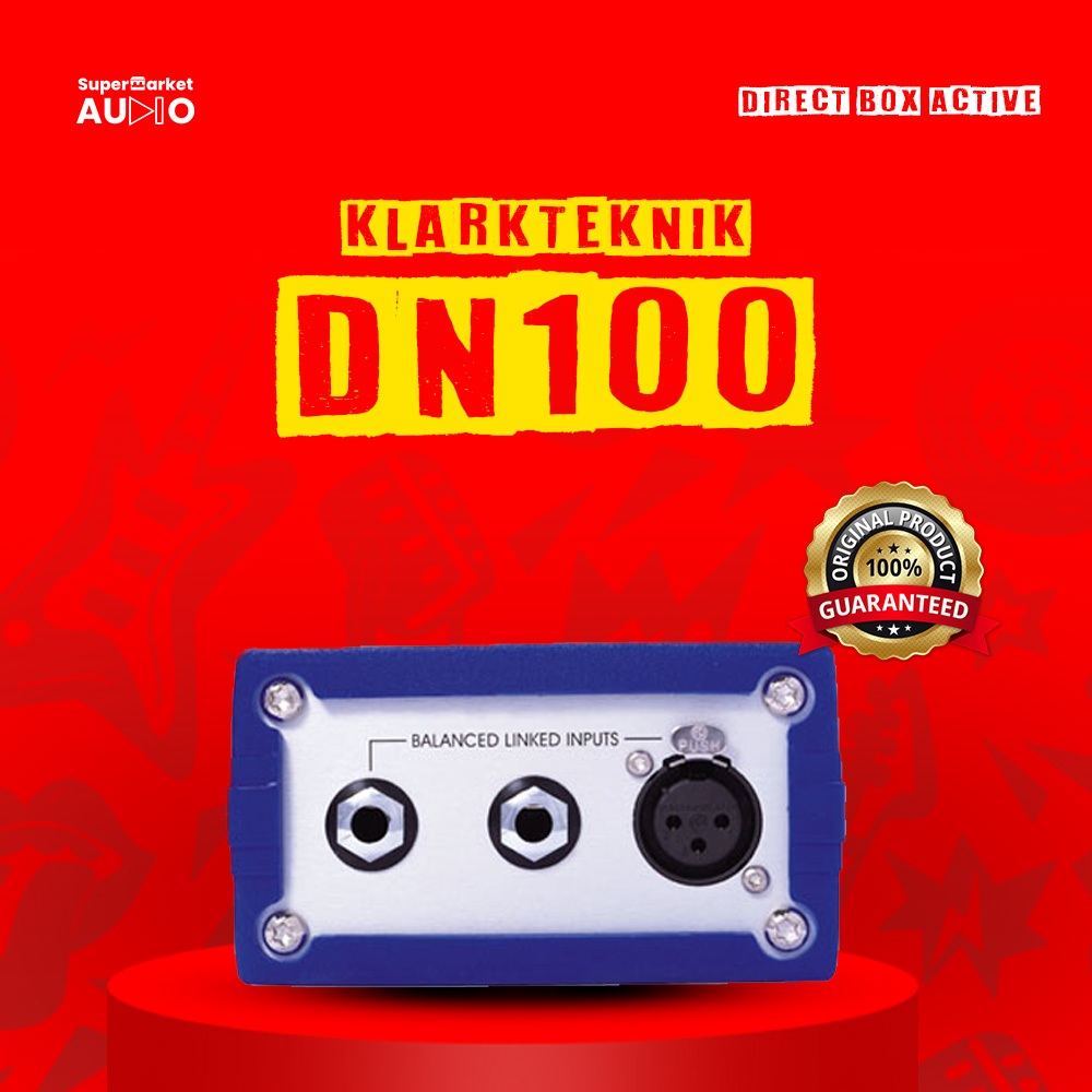 Jual Klark Teknik DN100 / DN-100 / DN 100 / Direct Box / DI Box Active ...