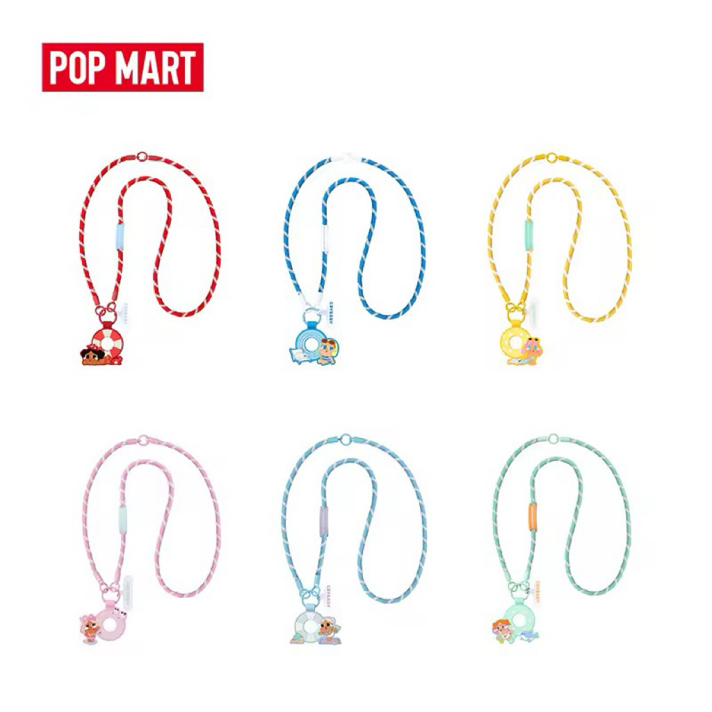 Jual SELECTED POP MART CRYBABY VACATION MODE ON SERIES - LONG LANYARD ...
