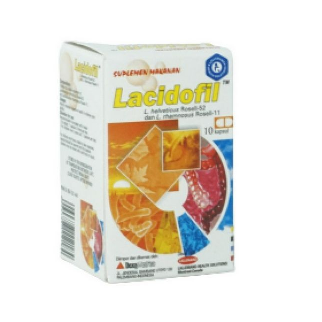 Jual LACIDOFIL 1 BOTOL 10 CAPSUL | Shopee Indonesia