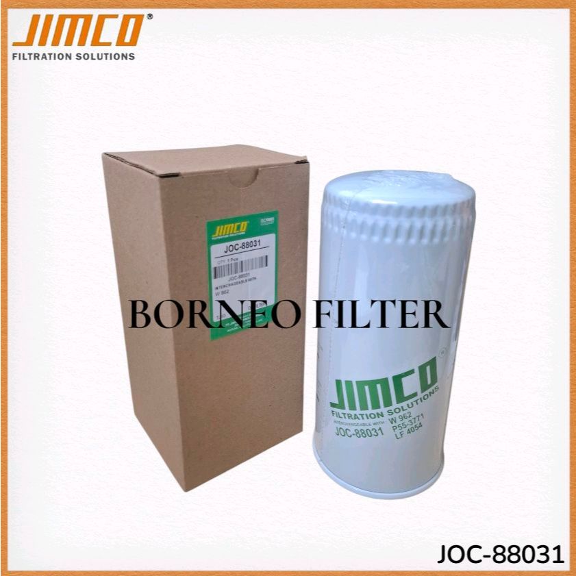 Jual JOC-88031 Jimco Oil Filter W962 P553771 J8610962 B236 LF4054 ...