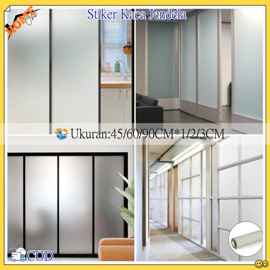 Jual Stiker Kaca Buram/Stiker Kaca Rumah/Rumah Stiker Kaca Tanpa Lem ...