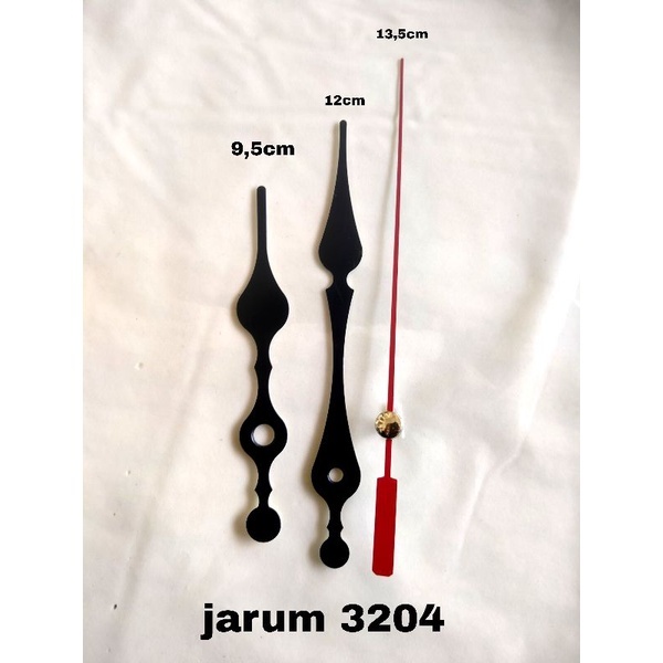 Jual Jarum Jam Dinding Model 3204 Ukuran Sesuai Gambar | Shopee Indonesia