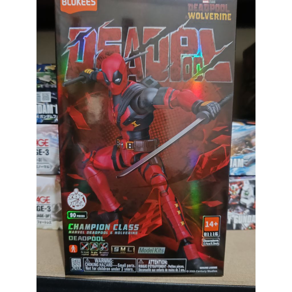 Jual Blokees Marvel Studio Deadpool And Wolverine Character Deadpool ...