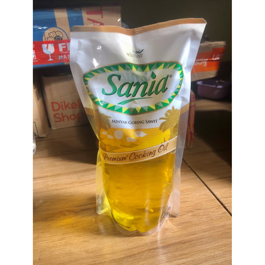 Jual ready! minyak goreng sania 1 liter | Shopee Indonesia