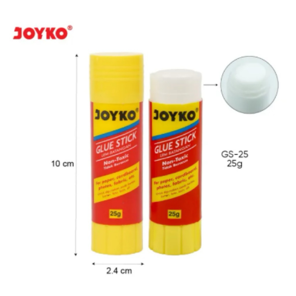 Jual Lem Glue Stick Joyko 25gr | Lem Kertas Joyko | Lem Stick Joyko ...