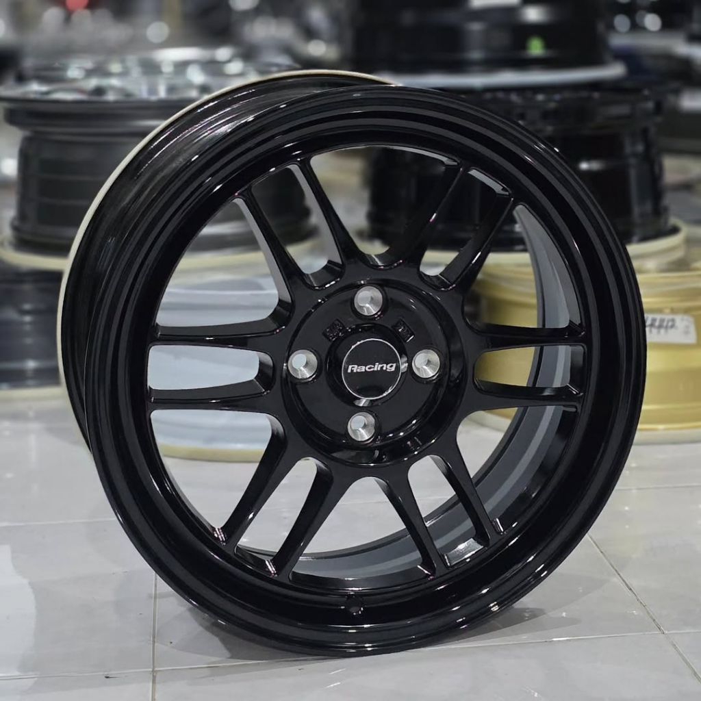 Jual velg racing enkei rpf1 ring 17 pcd 4x100 lebar 7,5 velg racing r17 ...