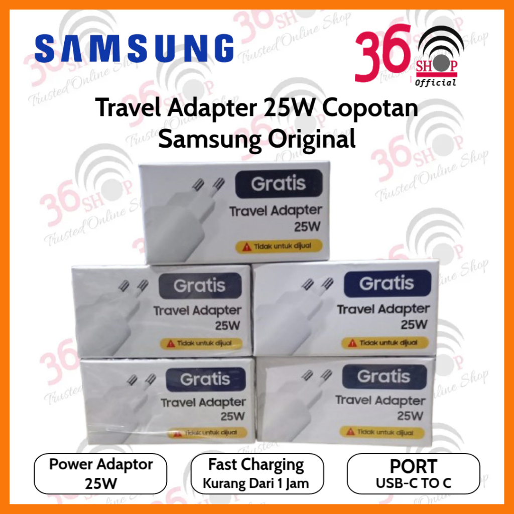 Jual Samsung Travel Adapter [Copotan Samsung Original] Fast Charging ...