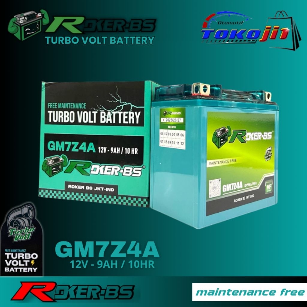 Jual ROKER BS Aki Kering Motor Thunder 125 Bajaj Pulsar 180 200 220 ...