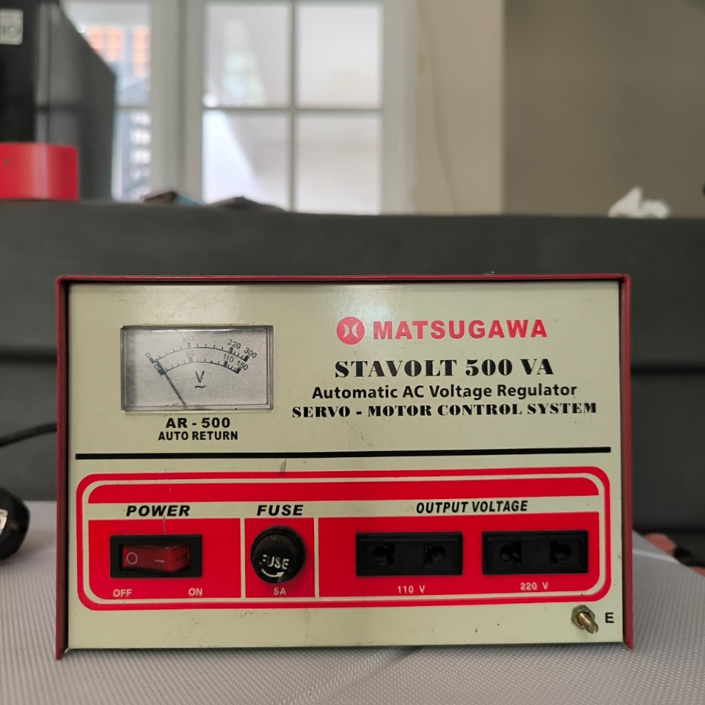 Jual PROMO! Stavolt Matsugawa 500 VA | Shopee Indonesia