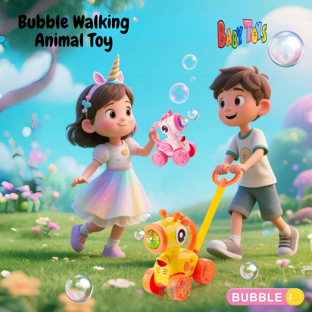 Jual BabyToys Mainan Bubble Gelembung Otomatis Anak Giraffe Bubble ...