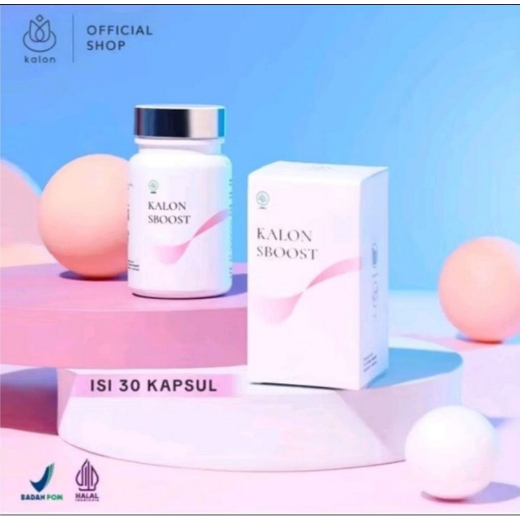 Jual KALON SBOOST ORIGINAL PREMIUM Isi 30 Kapsul Obat Pelangsing BPOM ...