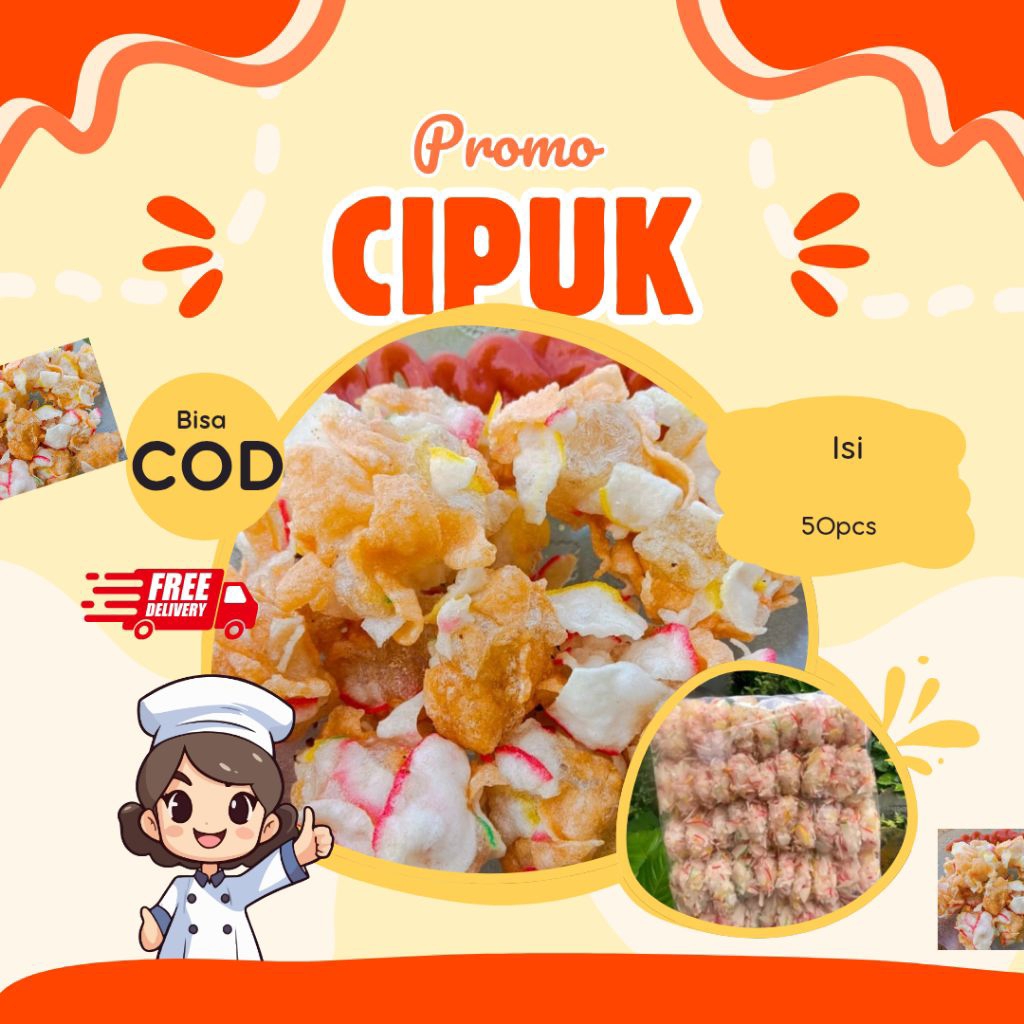 Jual CIPUK Aci Kerupuk ISI 50PCS | Shopee Indonesia