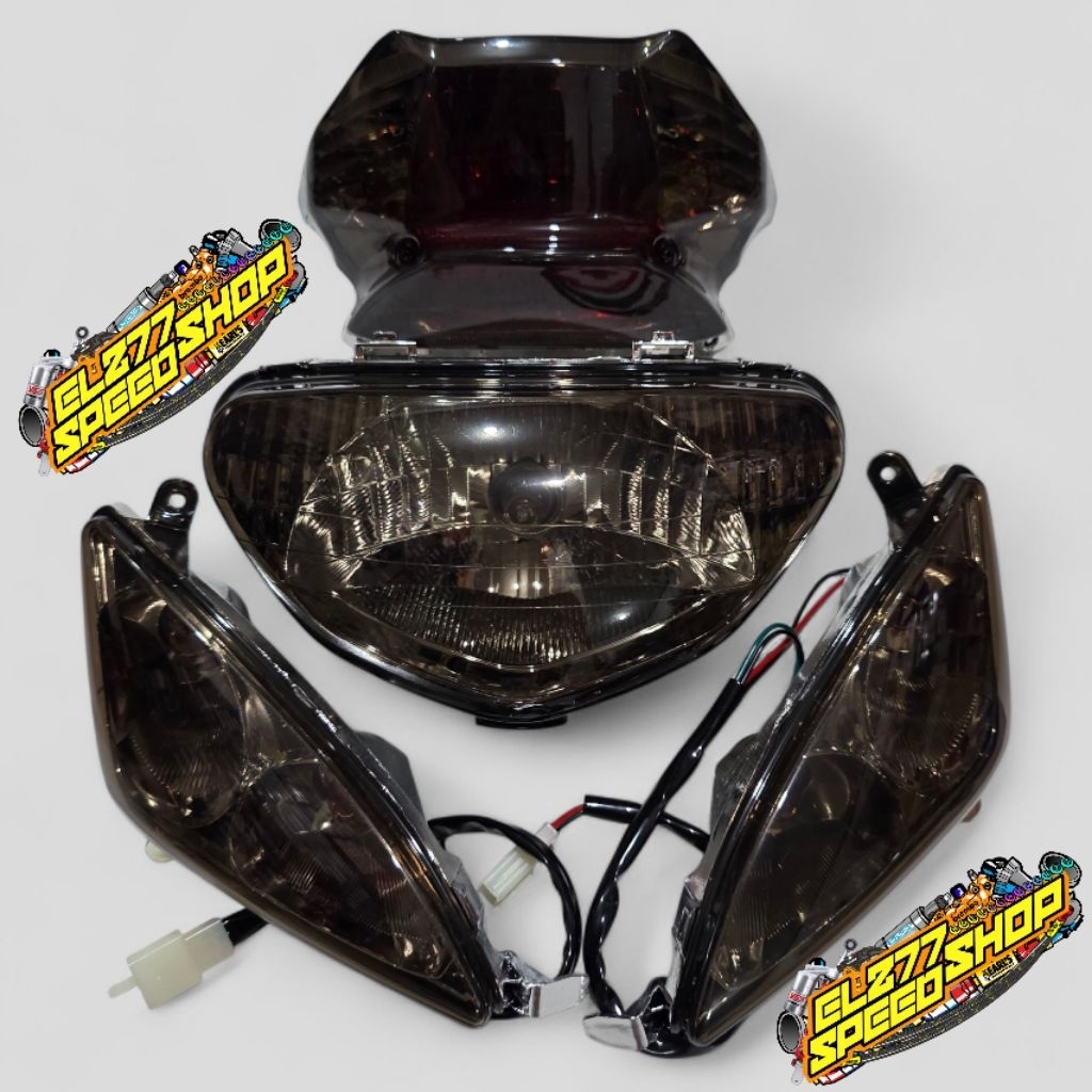 Jual sepaket reflektor lampu depan mio lama + sen mio model mx mio lama ...
