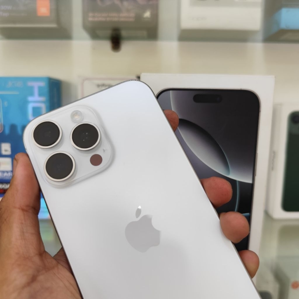Jual iPhone 16 Pro Max 256Gb iBox BH100 Like New Garansi 30 Juli 2026 ...