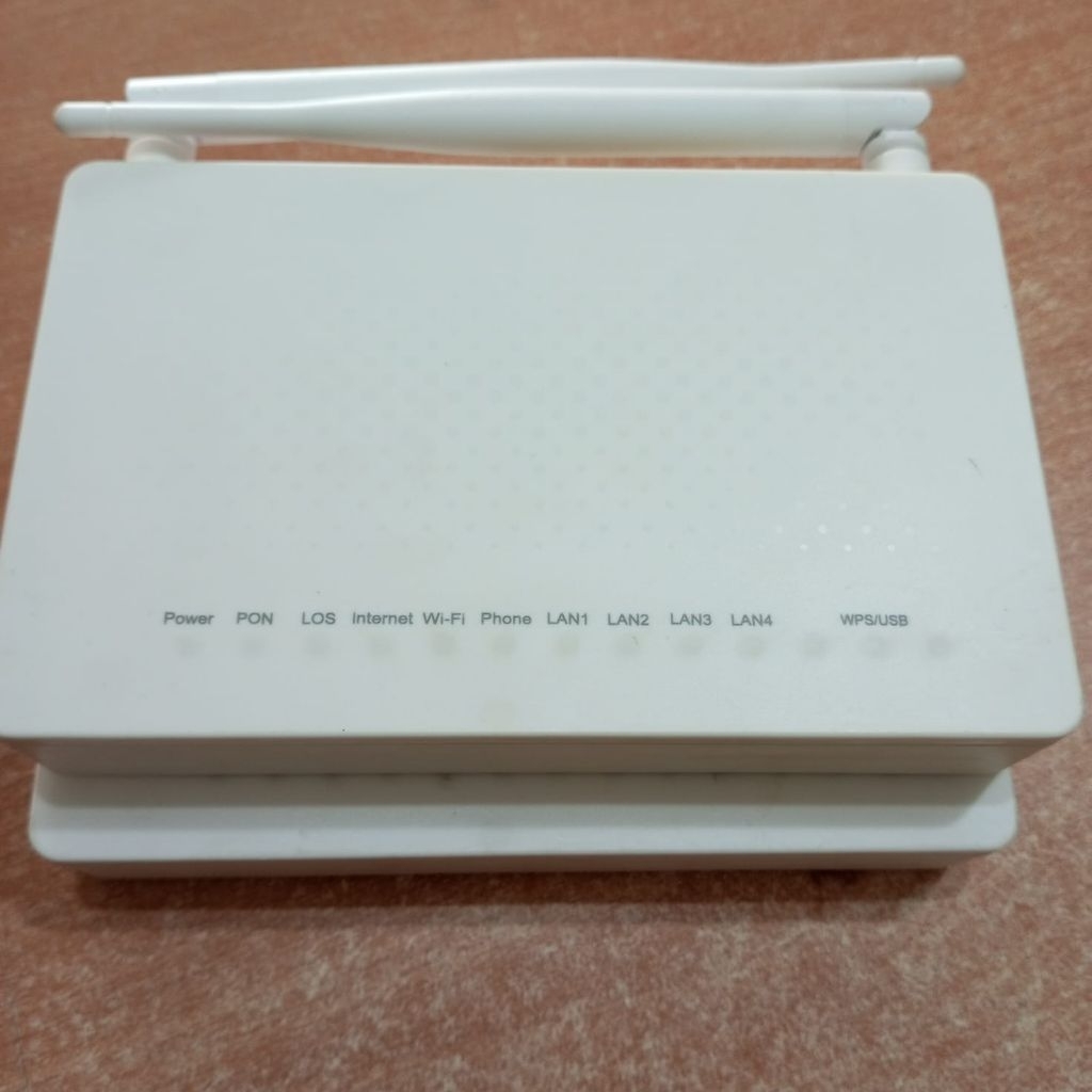 Jual GPON ONT ROUTER F609 V3 (BUKAN ZTE) + ADAPTOR BEKAS NORMAL MULUS ...