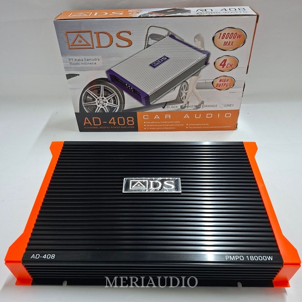 Jual Power Amplifier POWER ADS AD 408.4Channel POWER ADS | Shopee Indonesia