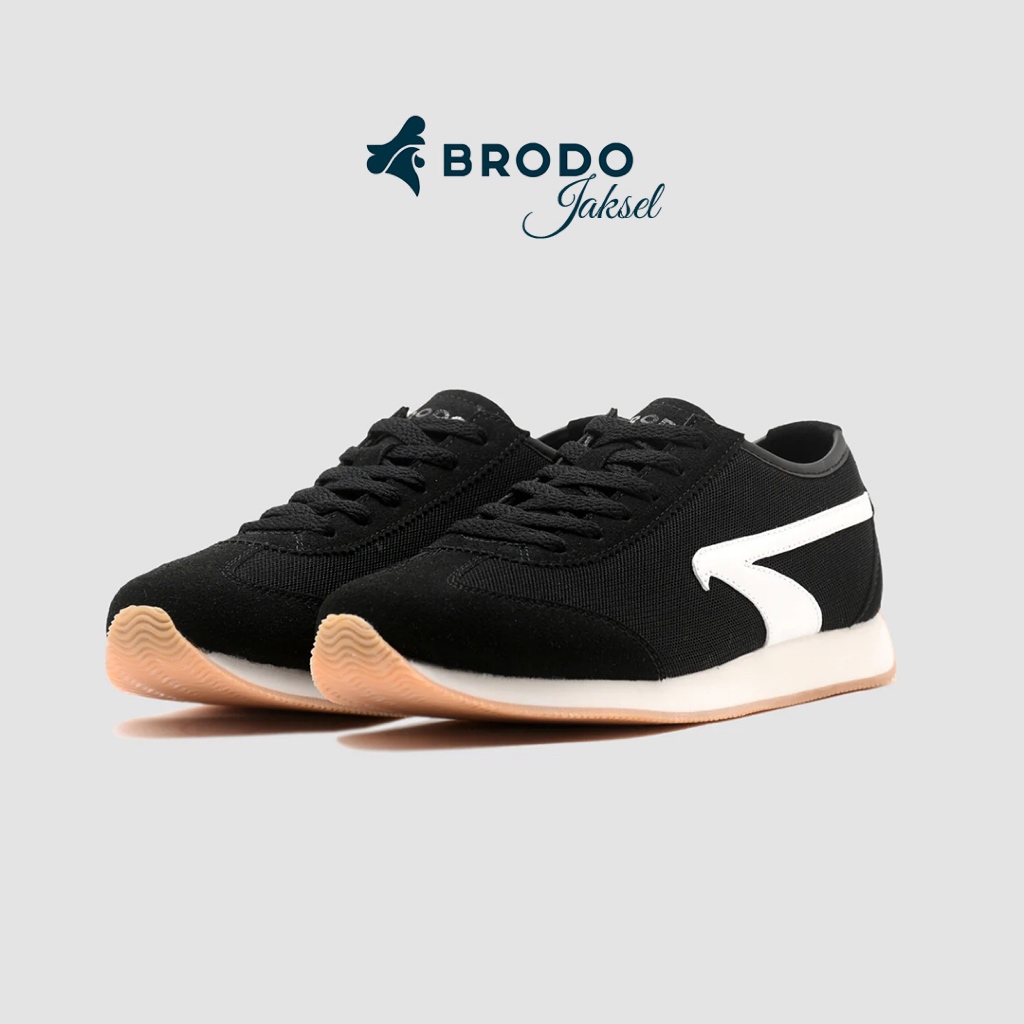 Jual BRODO - Brodo Tondano Beak Black Gs Sepatu Sneakers | Shopee Indonesia
